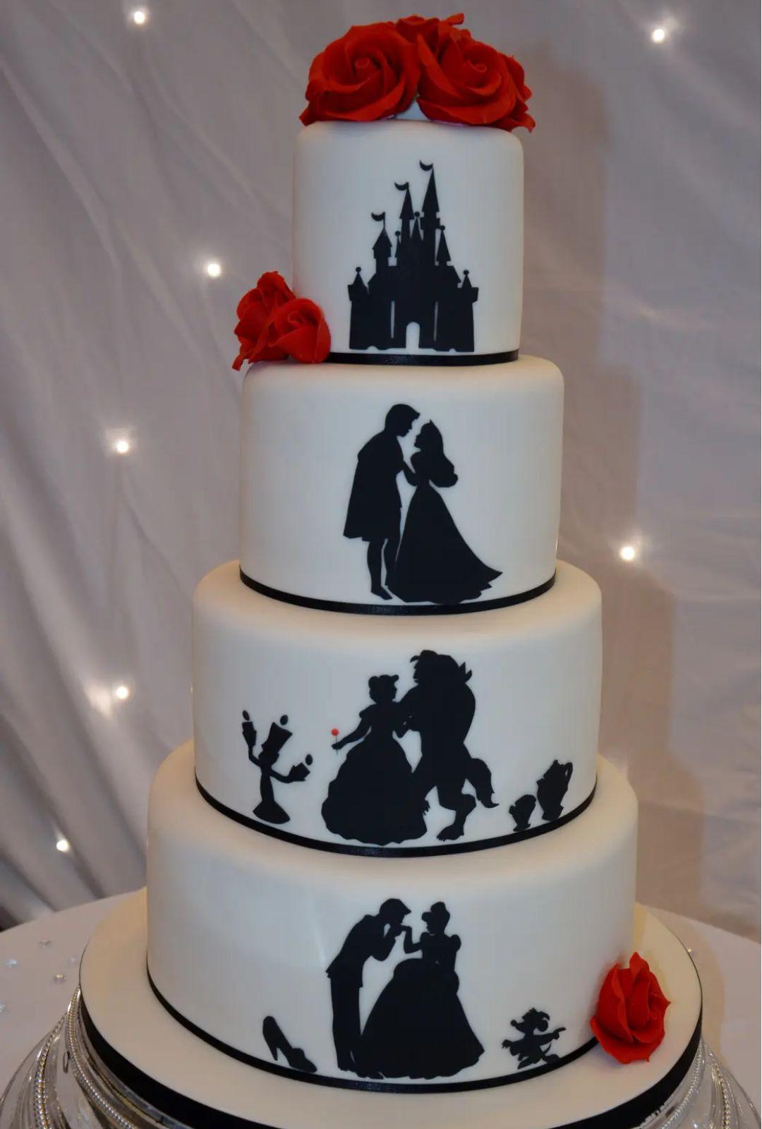 29 Disney Wedding Cakes And Cake Toppers For A Touch Of Magic Uk