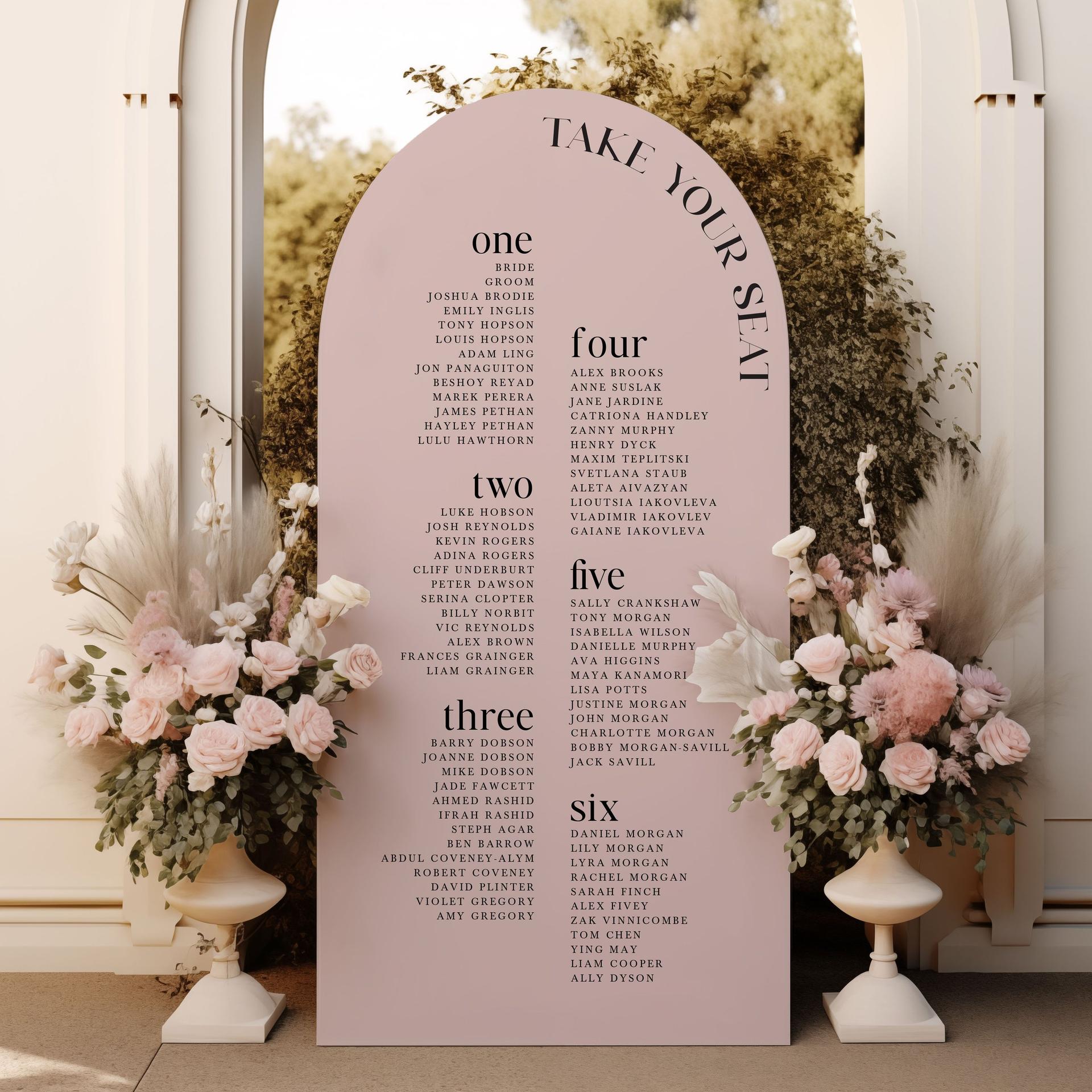 Wedding Table Plan Ideas & Free Seating Planner Tool - hitched.co.uk