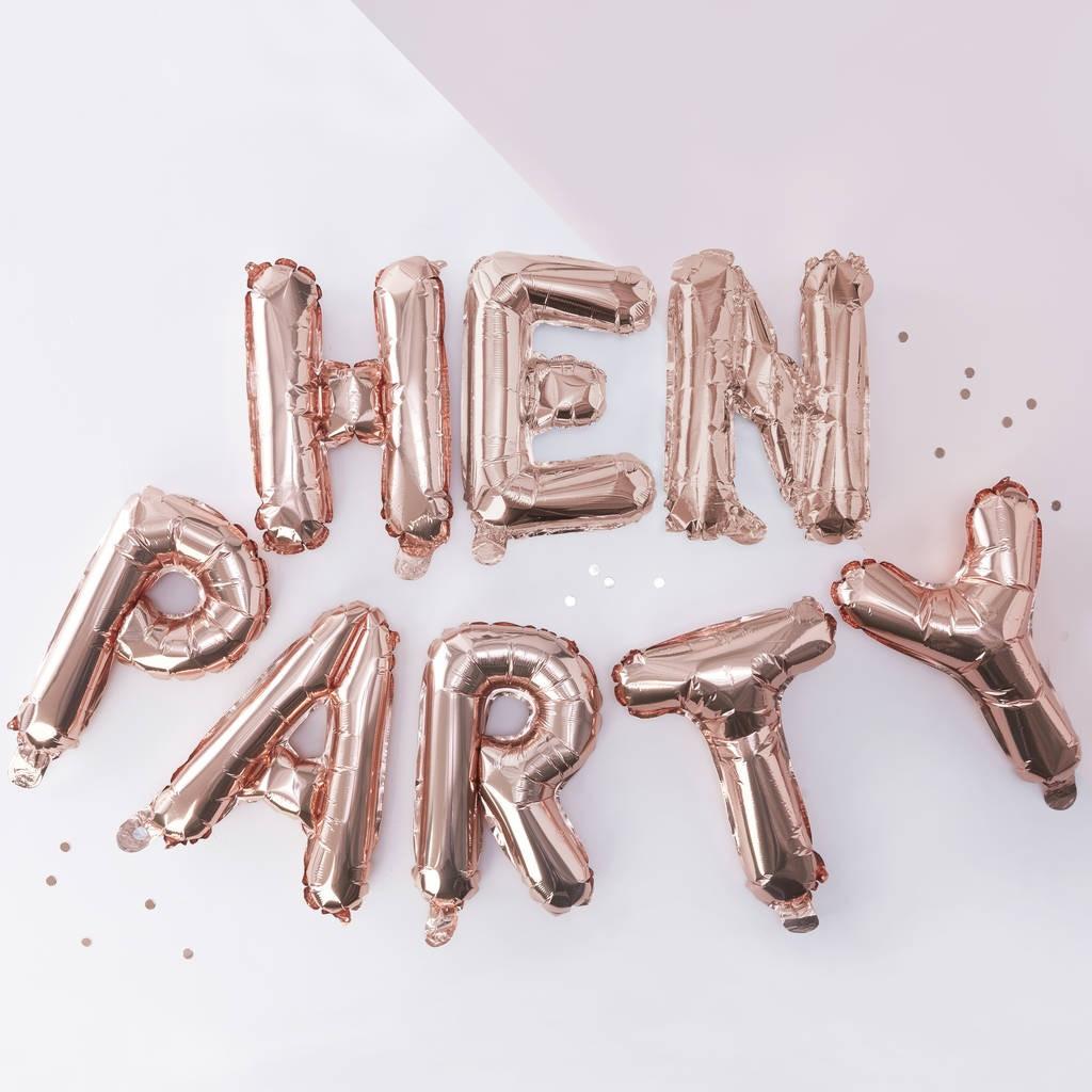 The Best Hen Party Decorations for a Classy Celebration - hitched.co.uk ...