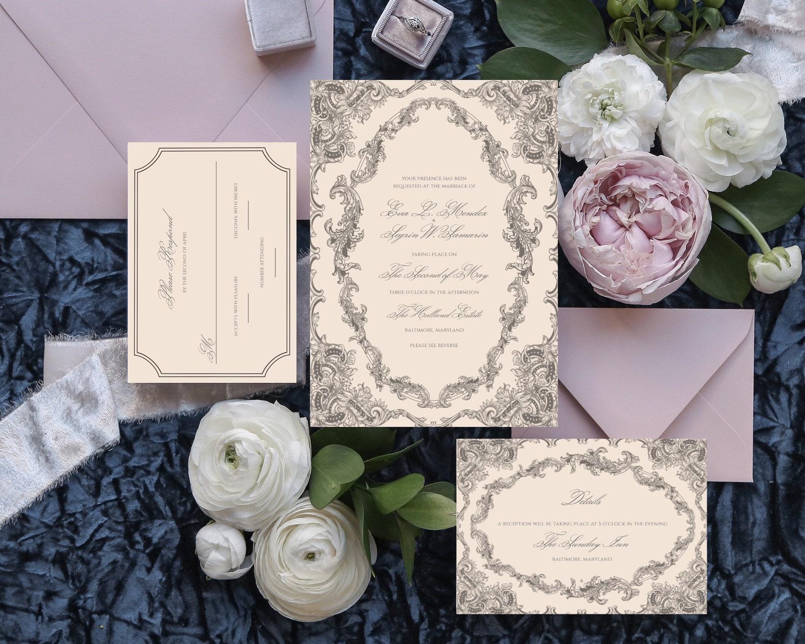 17 Gothic Wedding Stationery Ideas - hitched.co.uk