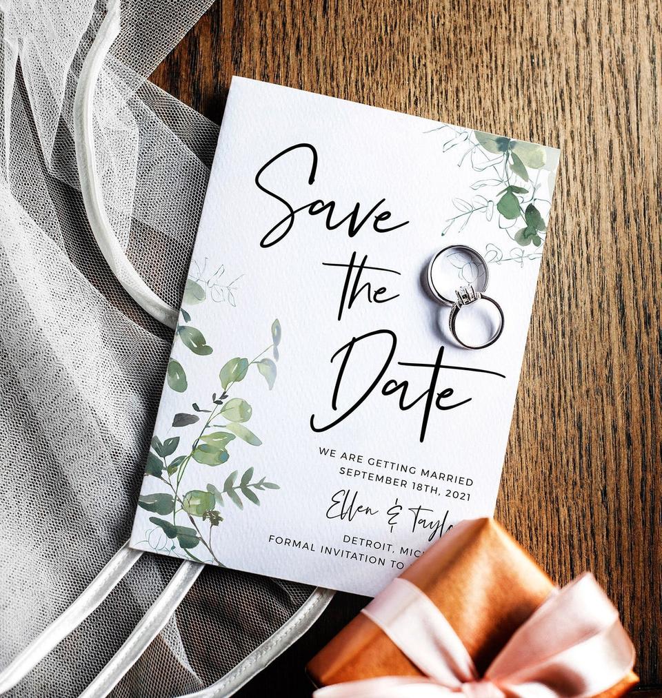 21 Save the Date Templates for Every Wedding Style - hitched.co.uk