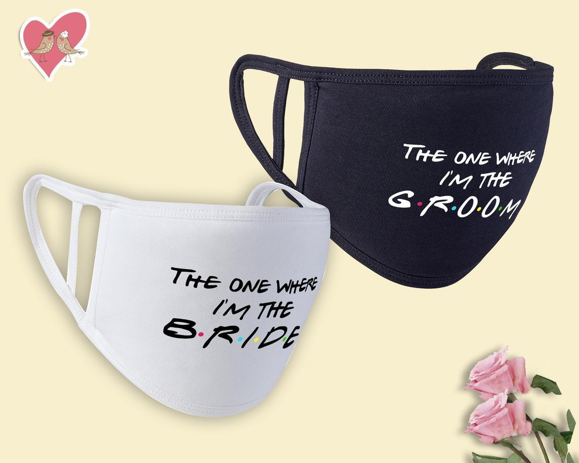 44 Stylish Wedding Face Masks for Couples & Guests - hitched.co.uk