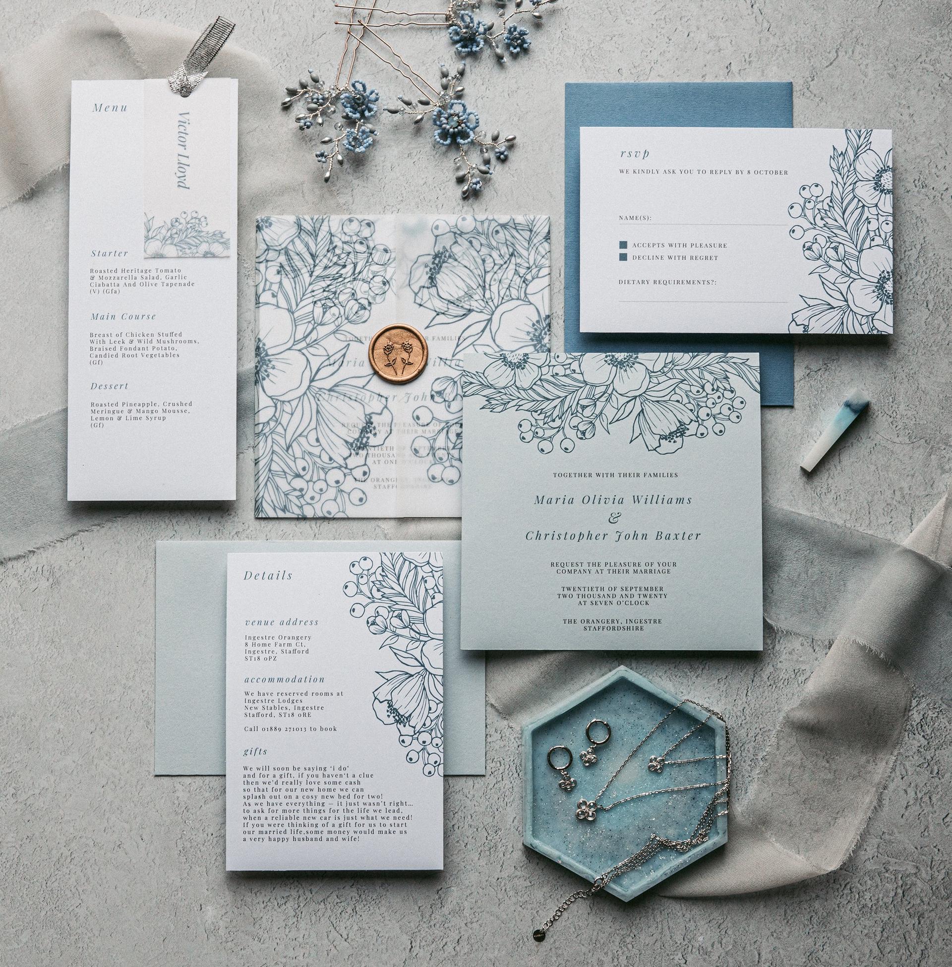 Christmas Wedding Invitations: 20 Winter Wedding Invitations - hitched ...