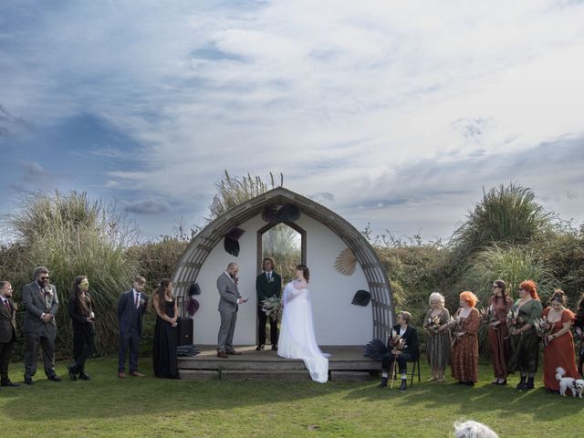 George and Beth's Wedding in Porthtowan, Cornwall | hitched.co.uk